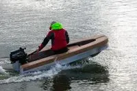 first worldwide Aluminum HoneyComb sandwich boat Tenders - SALTenders